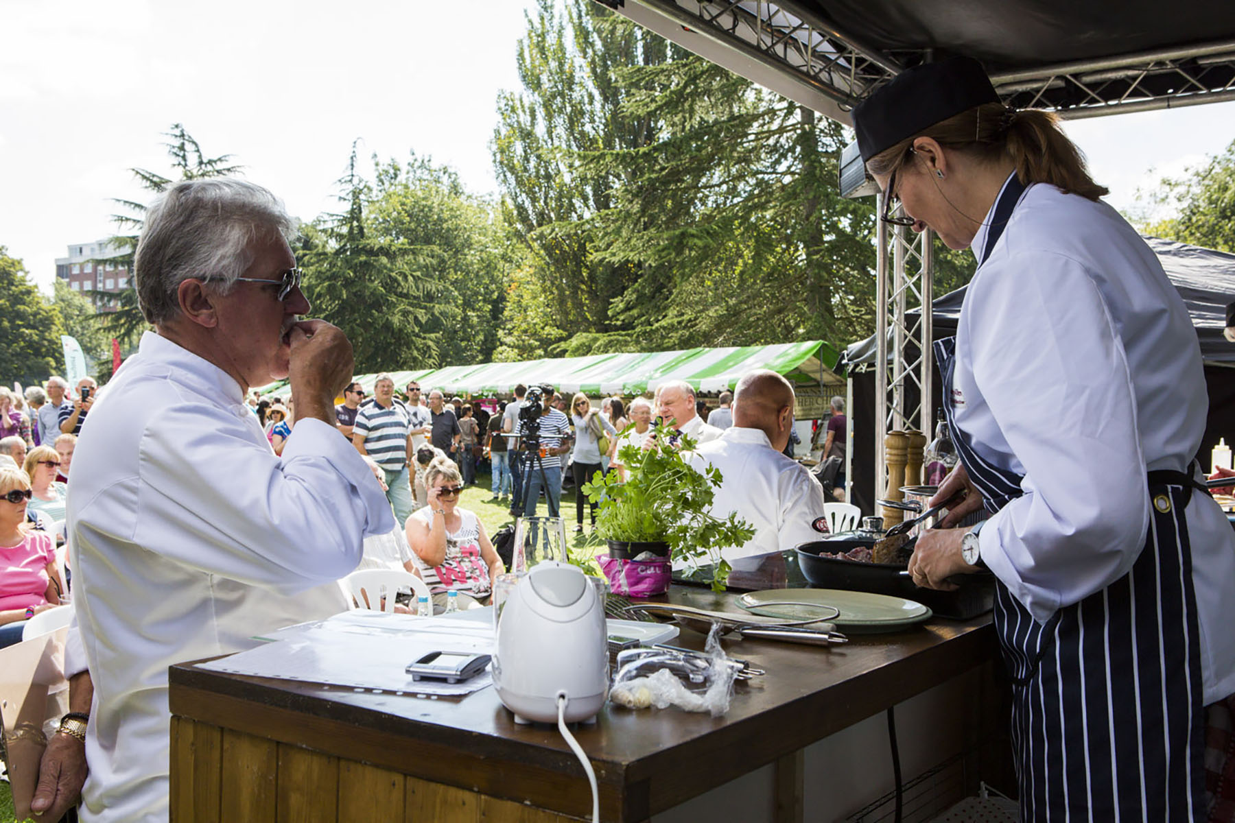 Live Kitchen - Leamington Food Festival